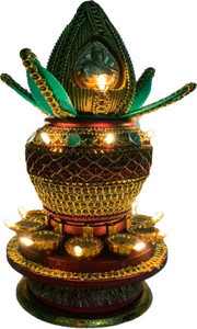 Flipkart.com | Dulari Handicrafts Revolving Led Kalash Plastic Kalash