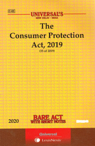 BARE ACT WITH SHORT NOTES The Consumer Protection Act, 2019 (35 Of 2019 ...