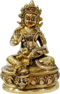 Om Shree Siddhi Vinayak Murti Bhandar Brass Kuber Home Temple Pooja ...