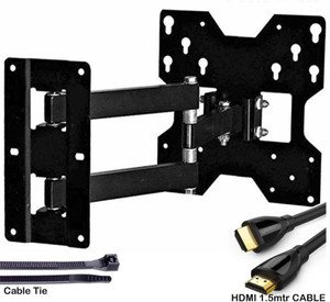 Homebliss swivel wall mount stand tv lcd moving movable bracket led ...