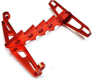 ICR Orange CNC TAIL TIDY Aluminium Number plate stand Bike Number Plate ...