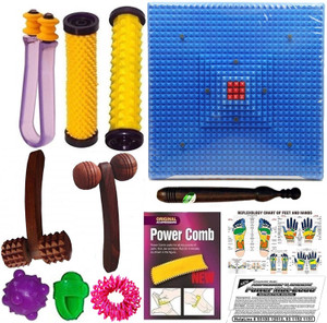 ACUPRESSURE HEALTH CARE SYSTEM ACU-02-BLU-02 Energy Massage Power Mat ...