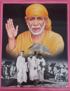 Sai Baba Poster/ Original Sai Photo Poster Paper Print - Religious ...