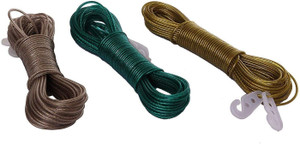 ziya handloom Cloth Wire PVC Coated Anti-Rust Unbreakable Aluminium ...