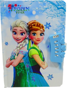 Paper Bear frozen firls A5 Diary Ruled 200 Pages Price in India - Buy ...