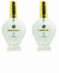 Buy The perfume Store BELA E FULL, SANDAL 786 Regular pack of 2 Perfume ...