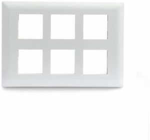 Schneider Electric Livia-12 Module Grid & 12 Module Cover Frame - White ...