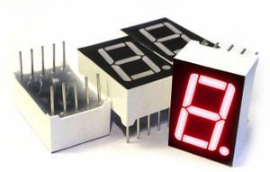 Stookin Debug 7 Segment 1 Digit Red LED Display Lights Electronic Hobby ...