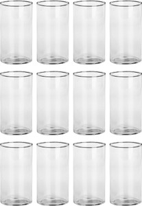 1st Time (Pack of 12) New Airindia Multipurpose Glass Set Of 12 Glass ...
