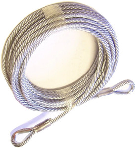 Hiken Cable Steel Wire Tow Rope Car Towing Cable 10meter (8mm) 10 m ...