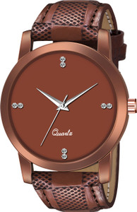 YASH ENTERPRISE 215_BROWN FAST DIAL AND TRACK DESIGNER LEATHER BELT ...