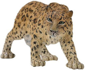 COLLECTA Plastic Tan With Black Spots Amur Leopard - Plastic Tan With ...