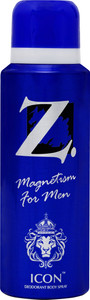 Z - Magnetism for Men DEO 120 ML Deodorant Spray - For Men - Price in ...