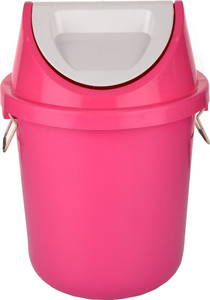 Aarohi13 Aarohi13 PLASTIC SWING DUSTBIN 25L (Pink) Plastic Dustbin ...