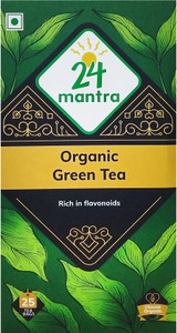 24 Mantra Organic Tulsi Green Tea Bags Box Price in India - Buy 24 ...