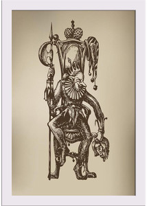 Bad Joke Paper Poster White Frame Paper Print - Abstract posters in ...