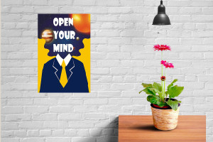 Quotation Poster For Study Room/Office |Wall Decorative Poster |Self ...