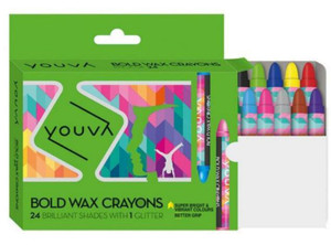 Flipkart.com | navneet youva Youva Wax Crayons - Pack of 24 pcs, Length ...