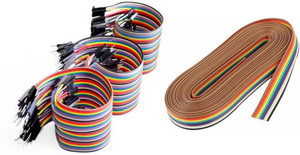 Ultragenix 5M Rainbow Wire ,40M-M 40M-F 40F-F Jumper Wire Educational ...
