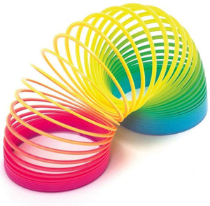 Bonkerz Magic Spring Rainbow - Bouncy Expandable Slinky Toys (Pack of 2 ...