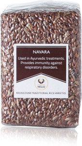 Namma Nellu Traditional Rice - Navara Brown Raw Rice (Medium Grain ...
