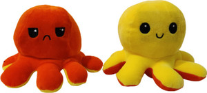 Emotional Octopus Reversible Octopus - 15 cm - Reversible Octopus ...