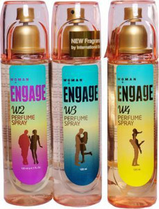Engage W2, W3 And W4 Perfumes Perfume Body Spray - For Women - Price in ...