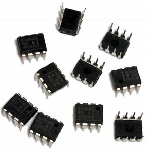 TechInfo NE555 DIP-8 TIMER IC ( Pack of 10 ) Electronic Components ...