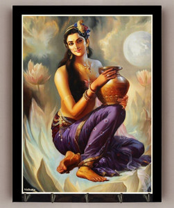 Vidhata Village Girl with Matka Microfibre Key Holder Price in India ...