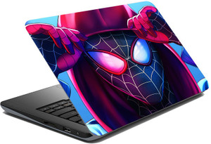 BRITISH TERMINAL Spiderman Superhero Laptop Skin Fully Waterproof Vinyl ...