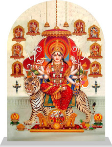 UNIQUE Navdurga idol for Car Dashboard durga Mataji murti Idol for home ...