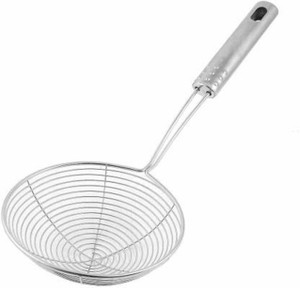 anagya Stainless steel Deep fry stainer for kitchen set of 1 Strainer ...