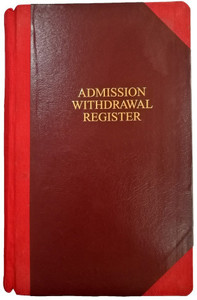 LRS Student Admission Register for School/ College- 100 Pages - 18 ...