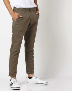 Netplay Slim Fit Men Brown Trousers - Buy Netplay Slim Fit Men Brown ...