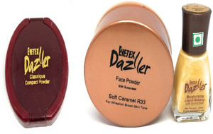 Eyetex compact Powder ,Face Powder and foundation Combo of 3 Price in ...