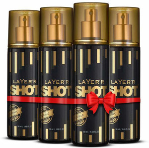 LAYER'R Shot Gold Perfume Iconic Body Deodorant Spray - For Men - Price ...