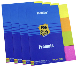Flipkart.com | Oddy NEON PROMPTS 1" X 3" STICKY NOTES 200 Sheets Paper ...