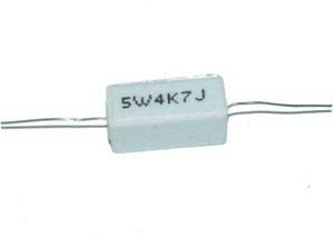 EMERGING TECHNOLOGIES 4.7 OHM 5W WIRE WOUND RESISTORS 4R7 Fixed ...