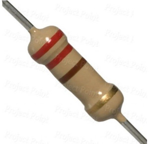 EMERGING TECHNOLOGIES 30 PCS 220 OHM 2W CARBON FILM RESISTOR 220E (CFR ...