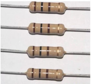 EMERGING TECHNOLOGIES 50 PCS 6.8 OHM 1W CARBON FILM RESISTOR 6R8 Fixed ...