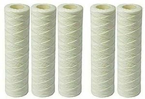 CARE N MADE Water Filter Threaded Spun Pack Of 5 Solid Filter Cartridge ...