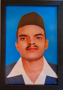 Art ccollection Art collection of Shiv Ram Hari Rajguru Photo frame Ink ...