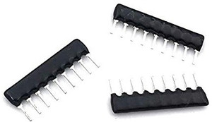 EMERGING TECHNOLOGIES 3PCS 470 OHM 9 PIN NETWORK RESISTORS Fixed ...