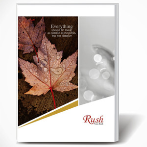 Rush 180 Pages A4 Note Book | Pack of 6 | Single Line Ruled A4 Size ...