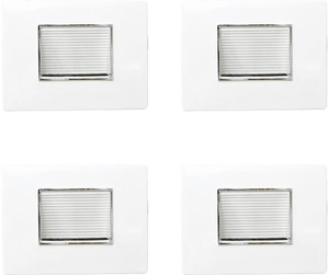 HI-PLASST LED 3 Module Step Light Foot Lamp (Pack of 4pcs) Flood Light ...