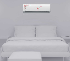 Crown Decals 30 cm Multi Color Decorative Air conditioner Sticker - AC ...