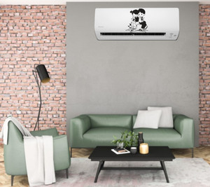 LAKSHIT ENTERPRISES 30 cm Air Conditioner Sticker Self Adhesive Sticker ...