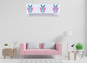 Crown Decals 25 cm Multi Color Decorative Air conditioner Sticker - AC ...