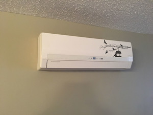 Crown Decals 28 cm Multi Color Decorative Air conditioner Sticker - AC ...