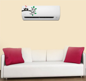 Crown Decals 31 cm Multi Color Decorative Air conditioner Sticker - AC ...